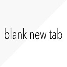 Blank New Tab Page für Google Chrome - Erweiterung Download