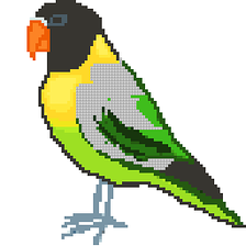 Birds Color by Number: Pixel Art, Sandbox Coloring für Android - Download