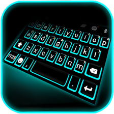 Blue Neon Tech Keyboard Theme per Android - Download