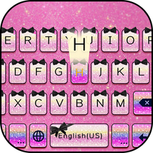 Pink Glitter Emoji Keyboard APK para Android - Descargar