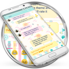 SMS Messages Summer Theme para Android - Descargar