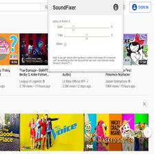 SoundFixer for Google Chrome - Extension Download