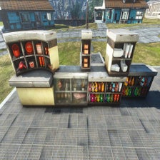 Filled Diner Counters and Buffet Counters for Fallout 4 - Mod Download