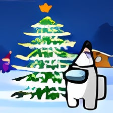 Among Us Christmas Wallpaper for Google Chrome - Extension Download