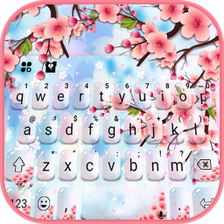 Pink Glass Sakura Keyboard Theme APK for Android - Download
