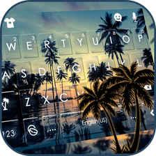 Sunset Beach Leisure Keyboard Theme APK para Android - Descargar