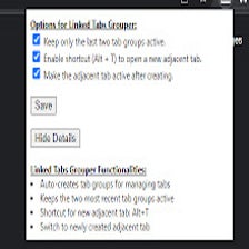 Linked Tabs Grouper Google Chrome 용 - 확장 프로그램 다운로드