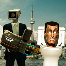 Skibidi War Toilet Attack Game para Android - Descargar