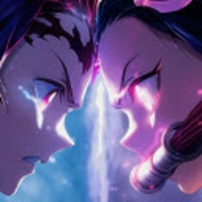 Tanjiro vs Nezuko Demon Slayer Gameograf für Google Chrome - Erweiterung Download