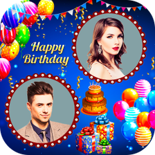 Happy Birthday Dual Photo Fram for Android - Download