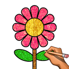 Android için Learn to Draw , Glitter & Color: Draw Step by Step - İndir
