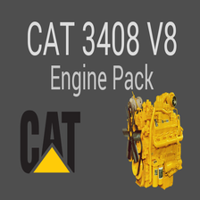 Caterpillar 3408 V8 Engines American Truck Simulator 용 - Mod 다운로드