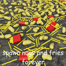 spawn nugs and fries forever for ROBLOX - Game Download