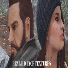 Real HD Face Textures 2k Fallout 4 용 - 모드 다운로드