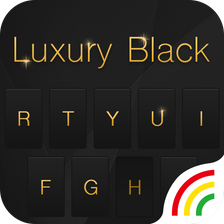Luxury Black Keyboard Theme APK para Android - Descargar