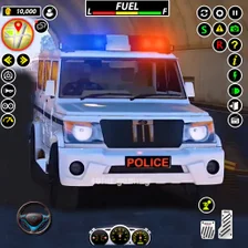 Android 용 Police Car Sim Cop Game 2024 - 다운로드