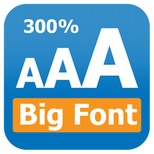 Big Font - Change Font Size - Larger Font APK per Android - Download