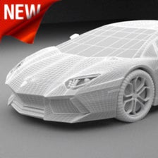 Car 3D Design Custom Color Art for iPhone - Download