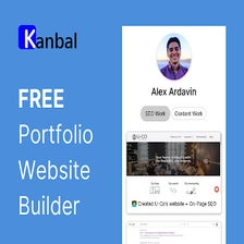 Kanbal - FREE Portfolio Website Builder Google Chrome 용 - 확장 프로그램 다운로드