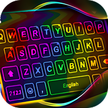 LED Neon Glow Keyboard Background for Android - Download