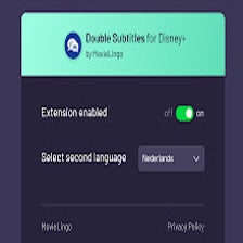 Double Subtitles for Disney+ by MovieLingo for Google Chrome ...
