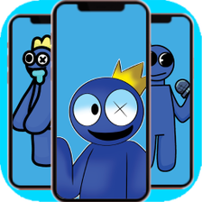 Rainbow Friends Blue Wallpaper für Android - Download
