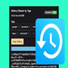 History Cleaner by Tags para Google Chrome - Extensión Descargar
