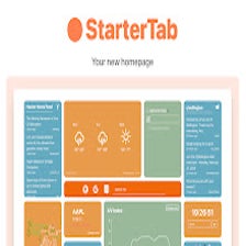 StarterTab - Your next New Tab para Google Chrome - Extensión Descargar