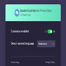 Double Subtitles for Prime by MovieLingo for Google Chrome - Extension ...