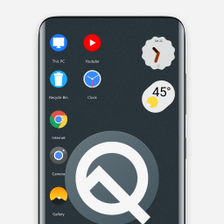 Q theme for Computer Launcher para Android - Descargar