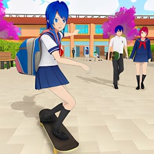 Anime Girl School Life Sim per Android - Download