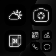 Wow Black or White - Icon Pack per Android - Download