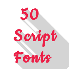 50 Script Fonts para Android - Descargar