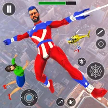 Amazing Rope Man hero: Police Crime City Gangster APK for Android ...