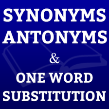 Synonyms, Antonyms & One Word Substitution para Android - Descargar