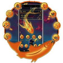 Gold Fish Launcher Theme per Android - Download