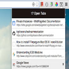 Open Tabs para Google Chrome - Extensión Descargar