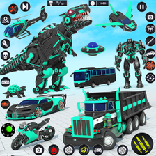 Android 용 Dino Robot Car Transform Games APK - 다운로드