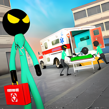 Stickman Rescue Ambulance Game for Android - Download