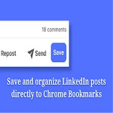 LinkedIn Bookmark and Save Button Google Chrome için - Eklenti İndir