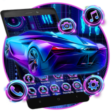 Neon Sports Car Themes HD Wallpapers APK para Android - Descargar