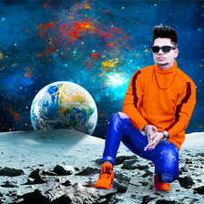 Space and Galaxy Photo Editor for Android - Download