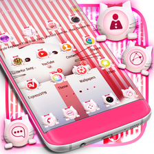 Kitty Launcher Theme APK pour Android - Télécharger