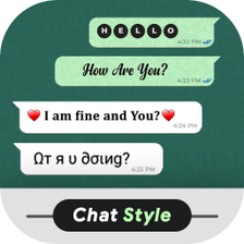 Chat Style - Font for WhatsApp para Android - Descargar