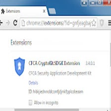 CFCA CryptoKit.SDGK Extension para Google Chrome - Extensión Descargar