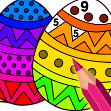 Easter Eggs Color by Number Painting Book for Android - Download