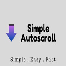 Simple Autoscroll para Google Chrome - Extensión Descargar