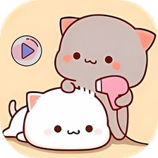 Animated Mochi Peach Stickers for Android - Download
