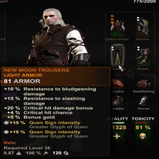 New Moon Trousers to Legendary Manticore Trousers for The Witcher 3 ...