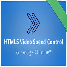 HTML5 Video Speed Control for Google Chrome™ Google Chrome 용 - 확장 프로그램 다운로드